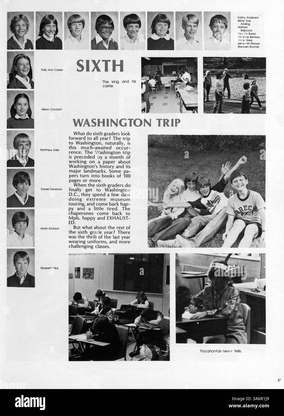 The 1982 'Breck Mustang' yearbook highlights the activities ...