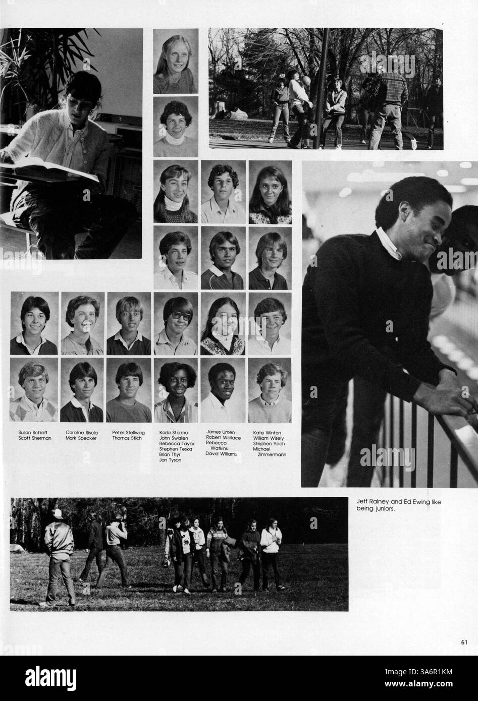 This 1982 breck mustang yearbook features highlights from breck hi-res ...