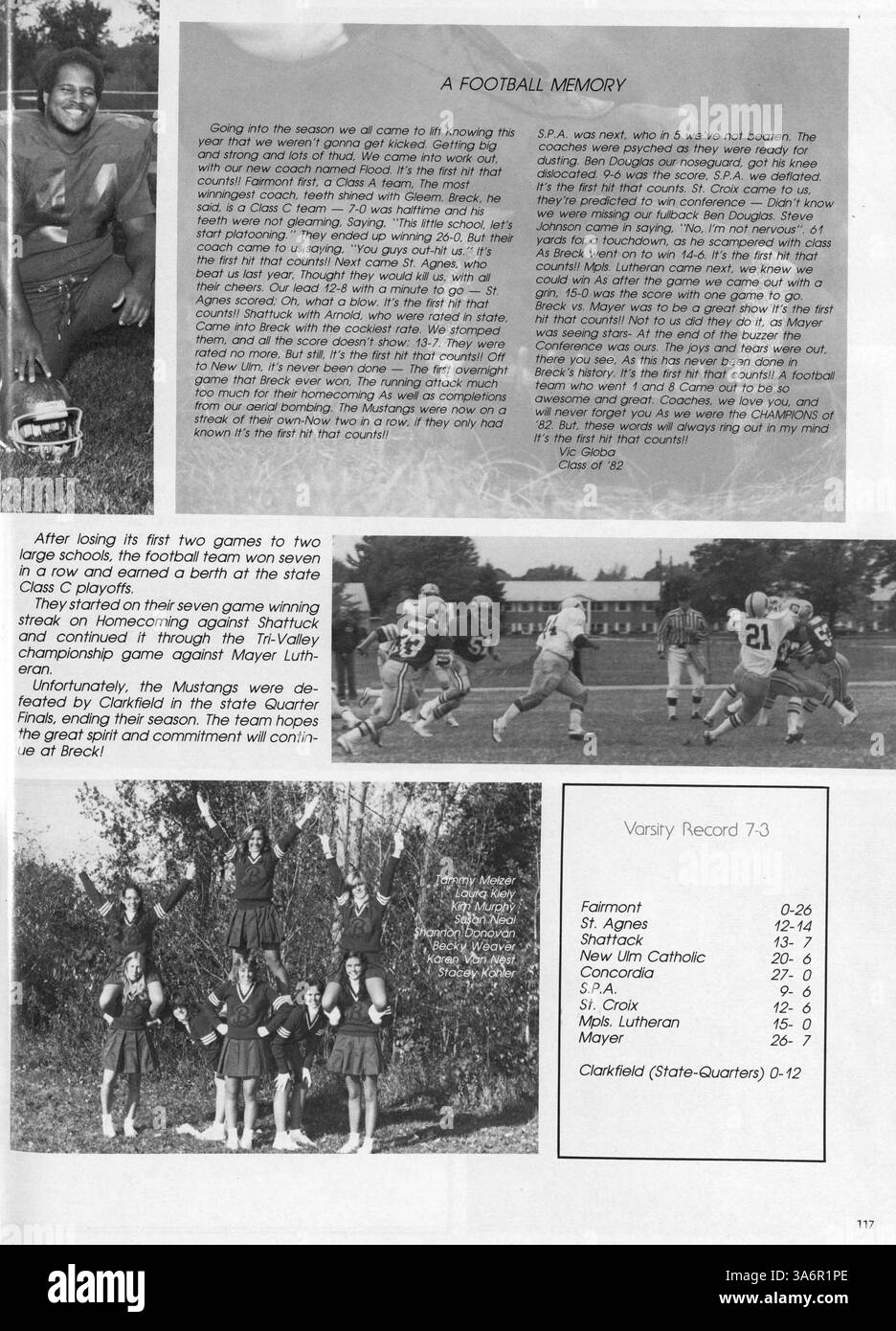 The 1982 Breck Mustang yearbook provides a comprehensive look at the ...