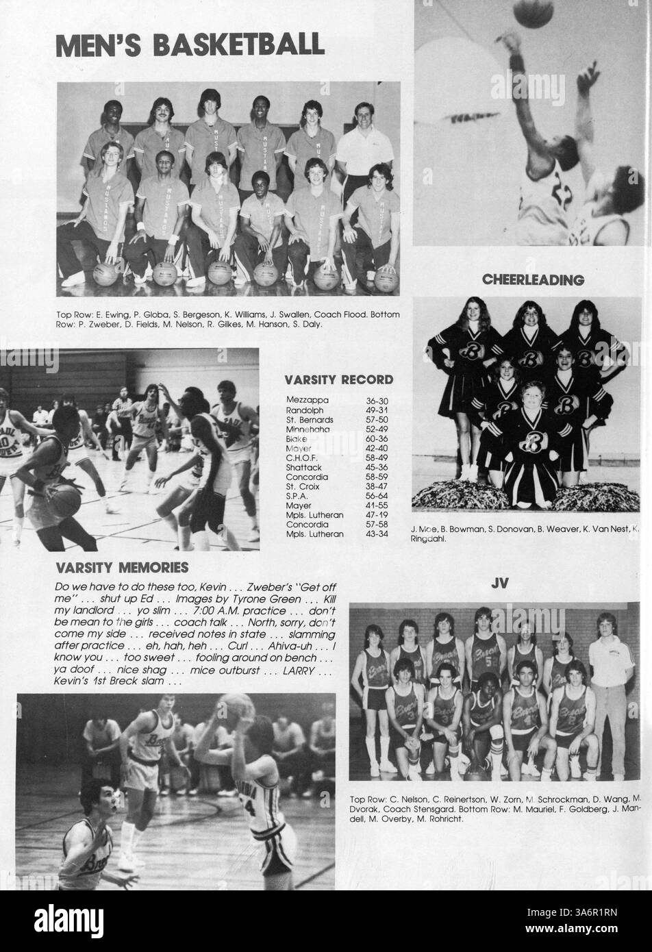 This 1982 breck mustang yearbook features highlights from breck hi-res ...