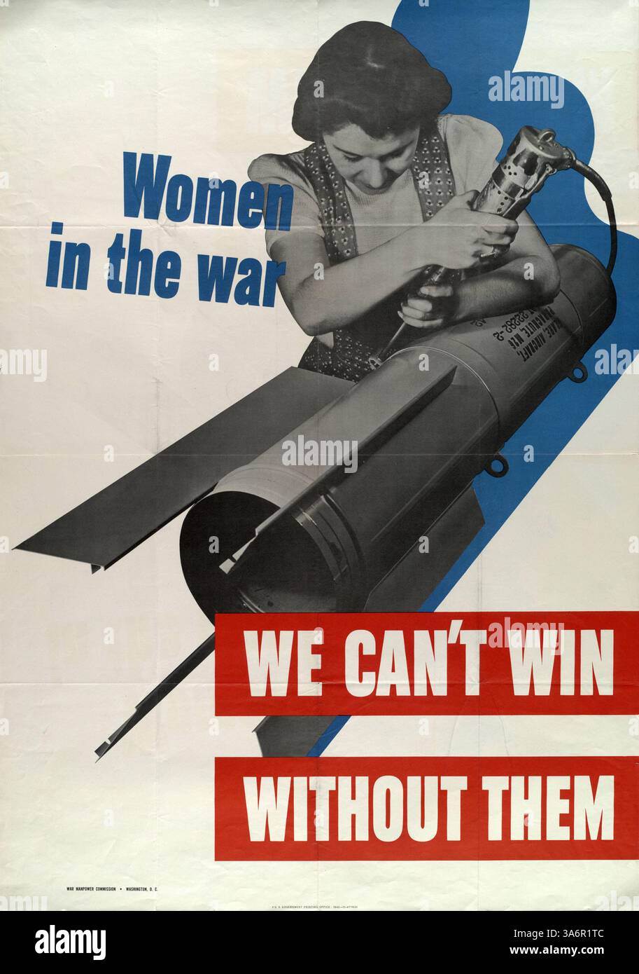 Highlighting the critical role of women in wartime production hi-res ...