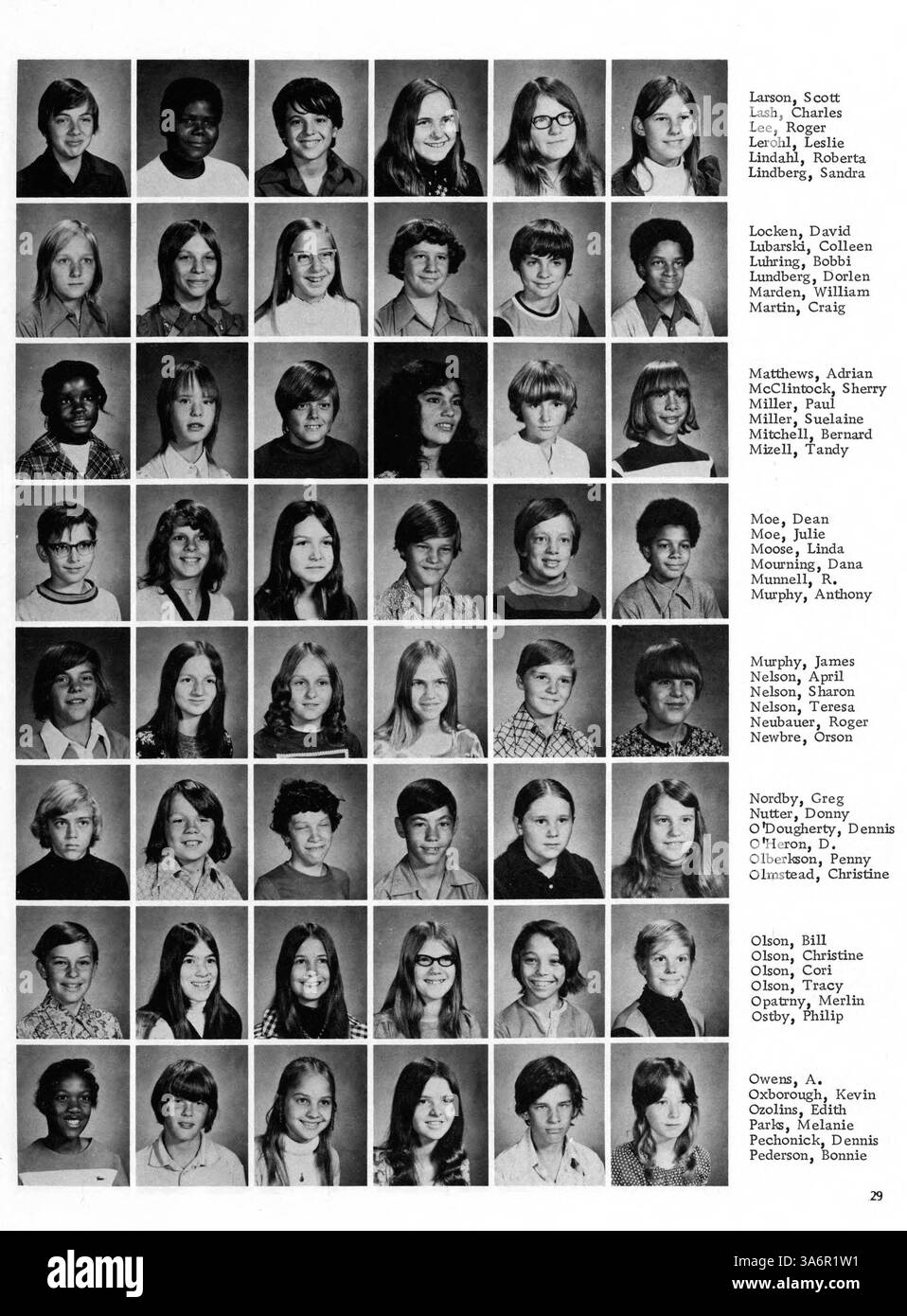 This junior high school yearbook documents the students, teachers, clubs, and events of the 1973 ...