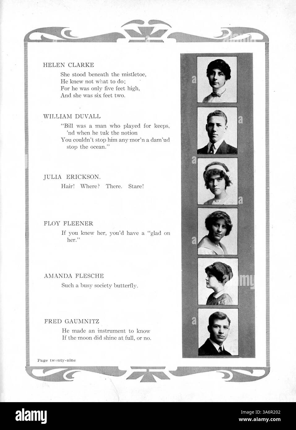 The 1913 'Cardinal' yearbook from East High School features students ...