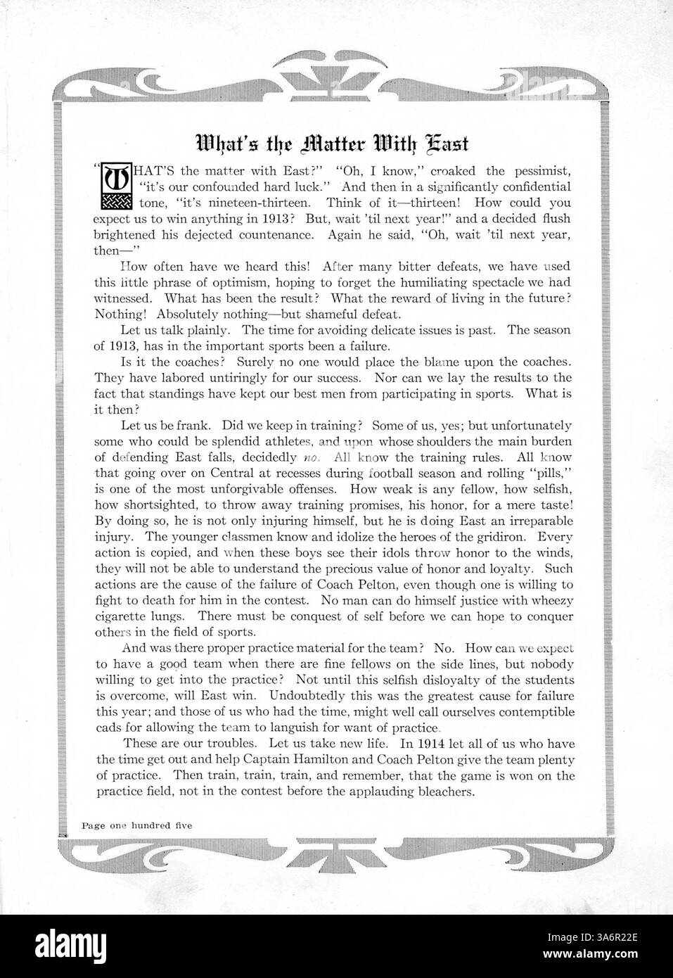 The 1913 'The Cardinal' yearbook from East High School provides a ...