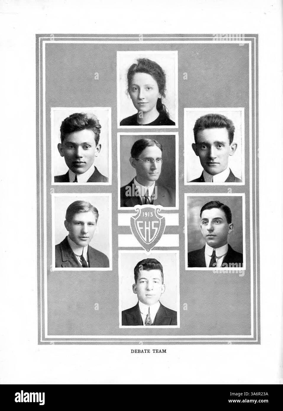 This 1913 'The Cardinal' yearbook from East High School documents the ...