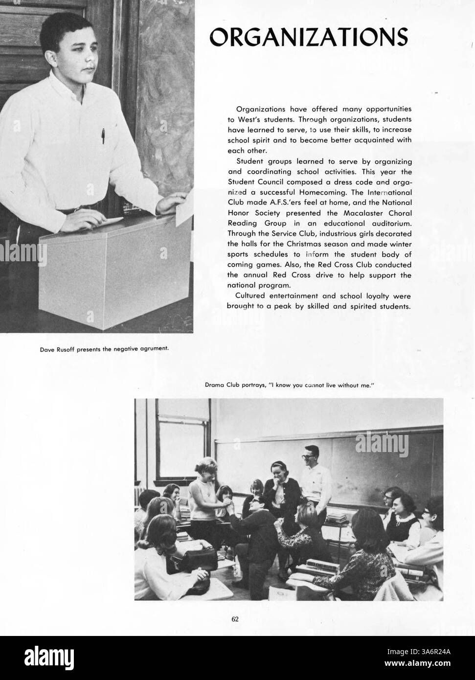 The 1965 'Hesperian' yearbook of West High School documents the key ...