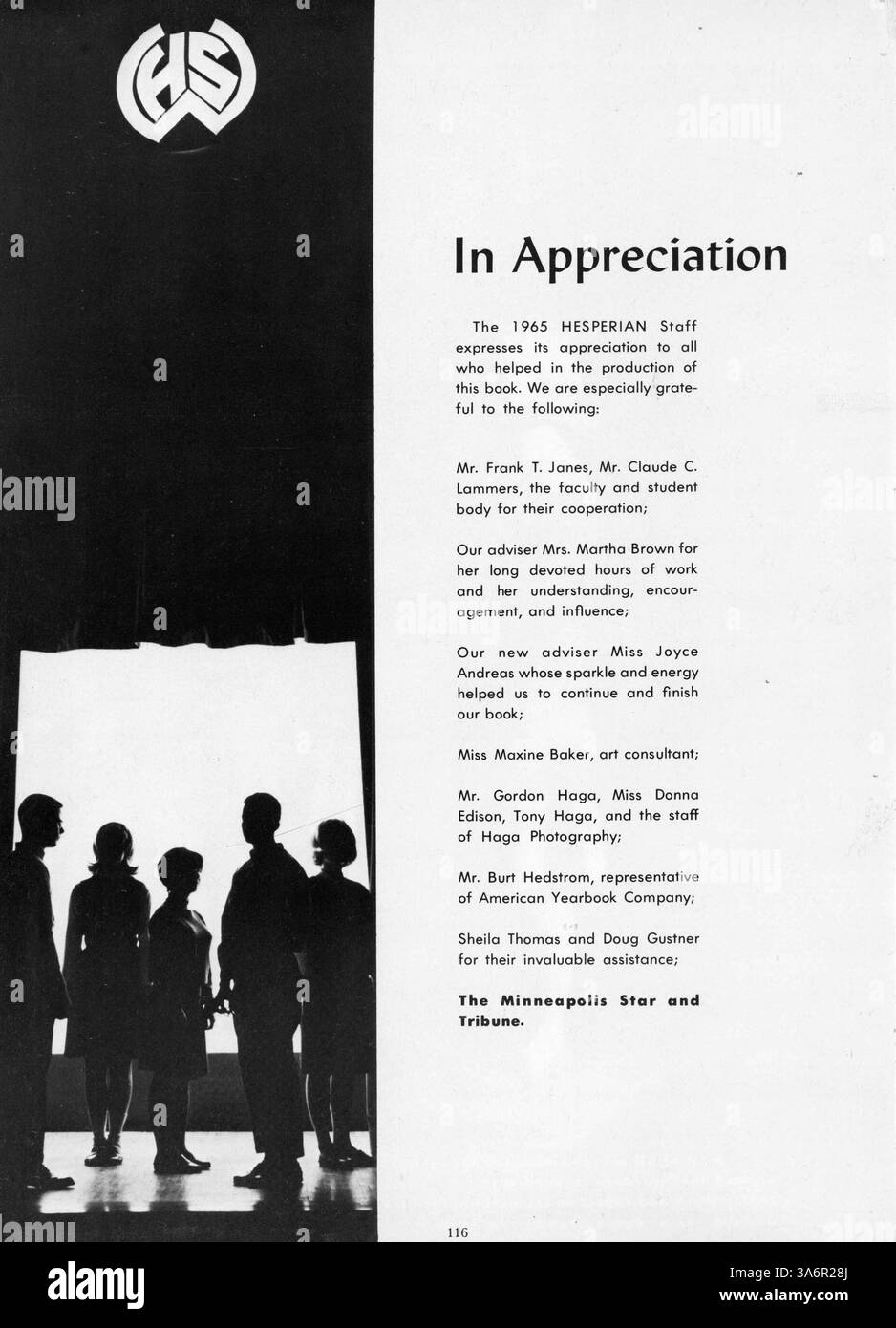 This 1965 edition of 'Hesperian' features comprehensive coverage of ...