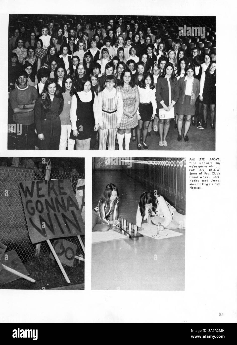 This 1971 'Mohian' yearbook features the highlights of student life, athletics, clubs, and ...