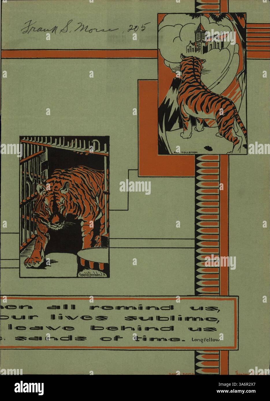 The 'Tiger 1931' yearbook from South High School documents the students ...