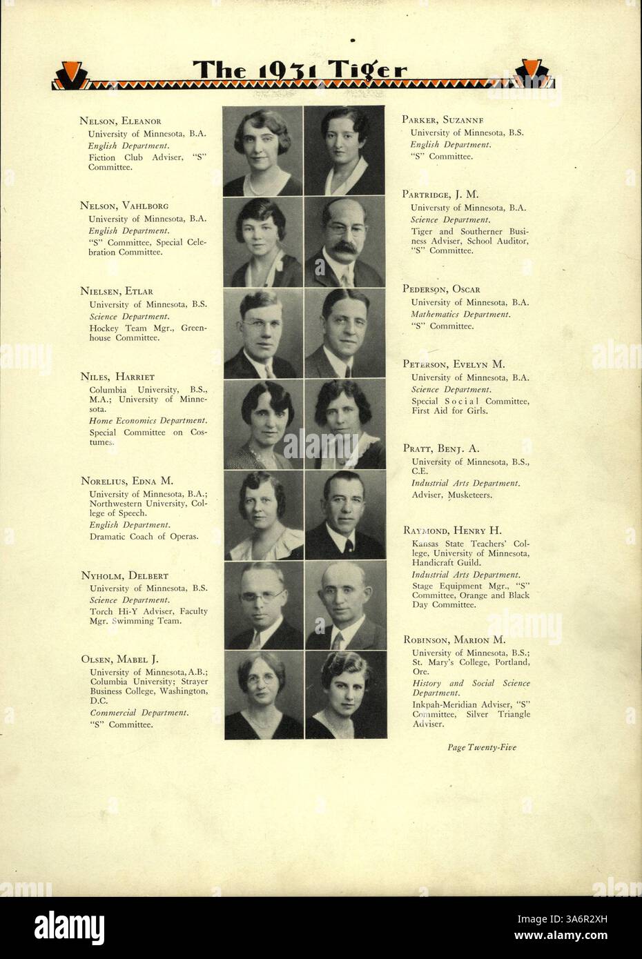 The 'Tiger 1931' yearbook from South High School showcases student ...