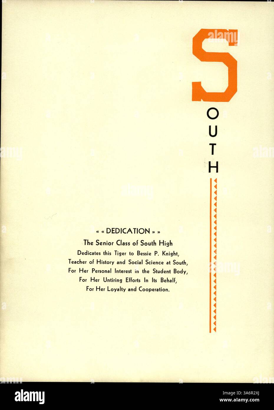 The 'Tiger 1931' yearbook from South High School captures the school ...