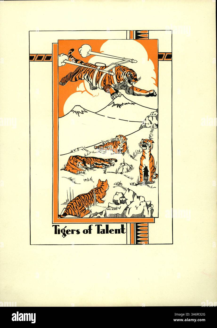 The 'Tiger 1931' yearbook captures the academic year at South High ...