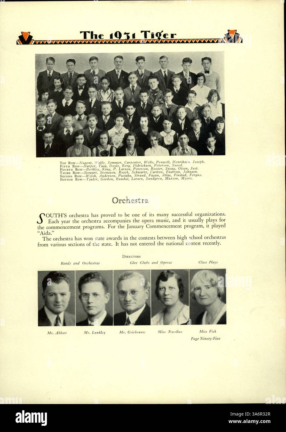 The 'Tiger 1931' yearbook captures key moments from the 1930-1931 ...