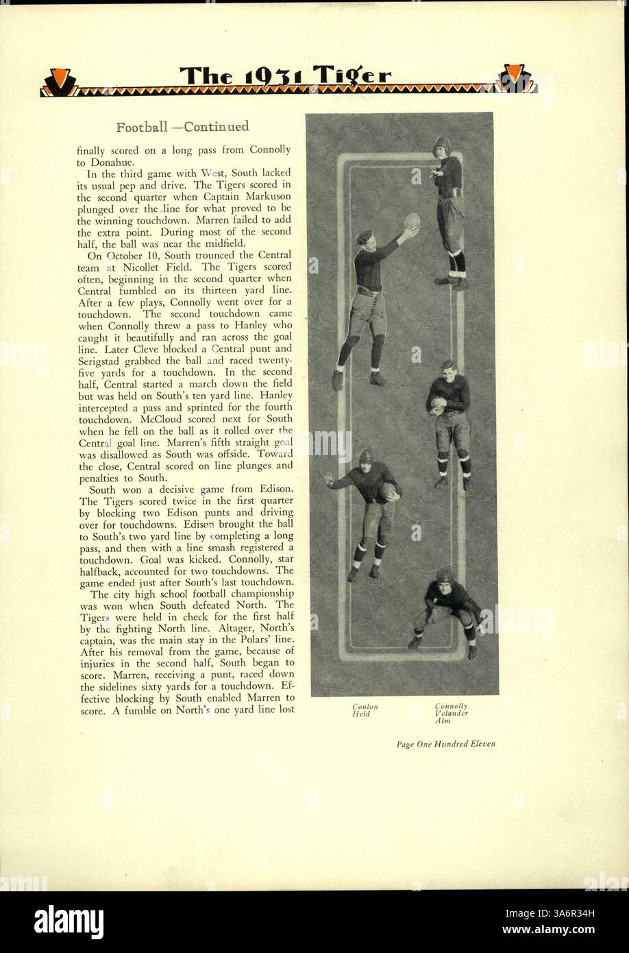 The 'Tiger 1931' yearbook from South High School offers a reflection of ...
