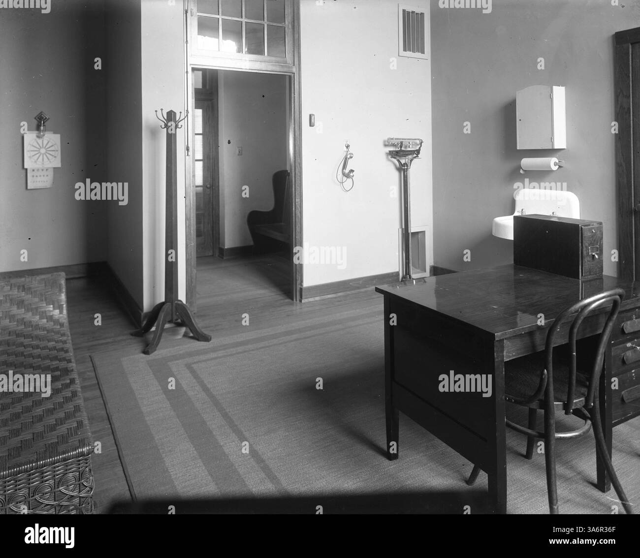 The Lyndale School Nurse's Room provides an interior view, reflecting ...