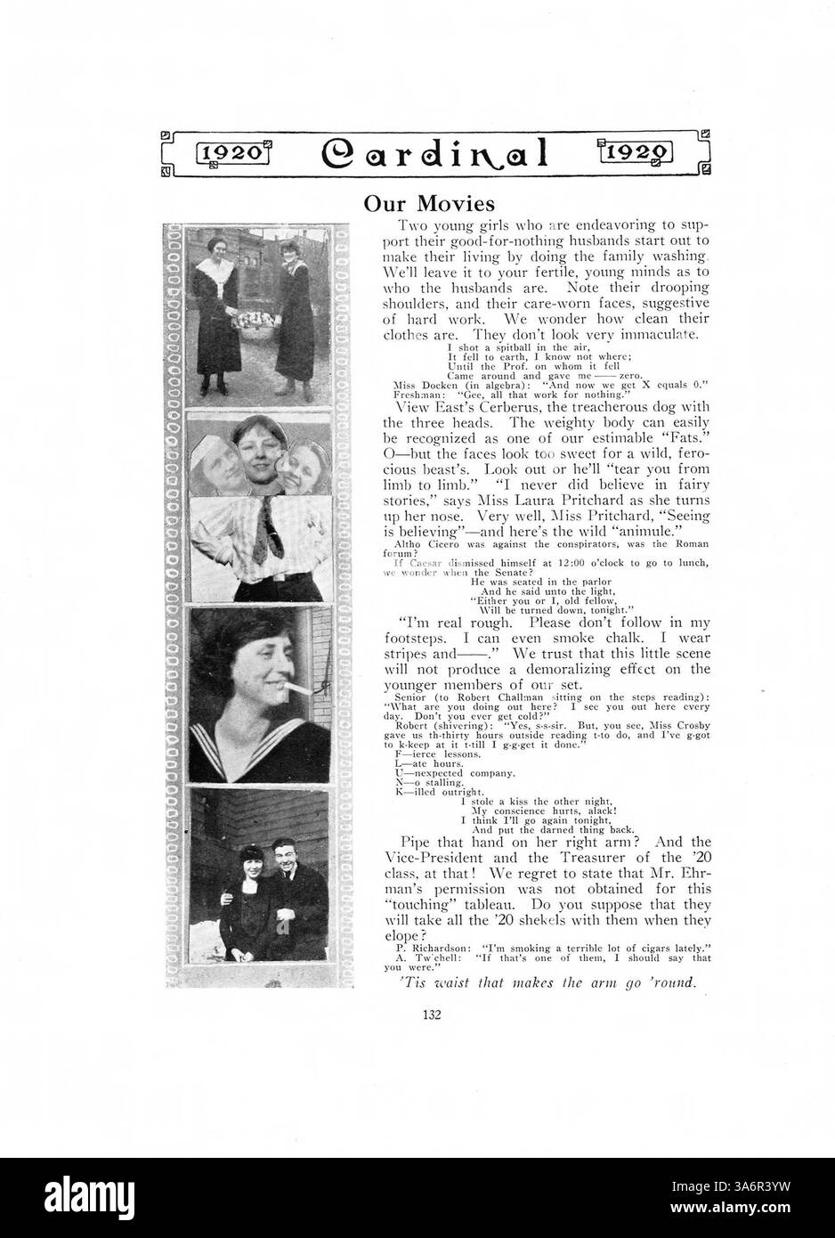 The 1920 Cardinal Yearbook provides an overview of East High School’s ...