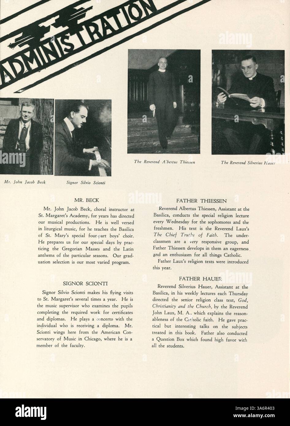 This yearbook from 1934 showcases the students, teachers, and key ...