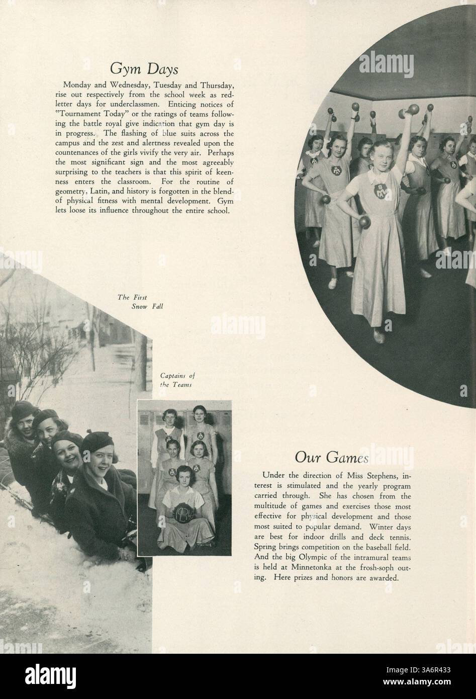 This 1934 yearbook from St. Margaret's Academy showcases students ...