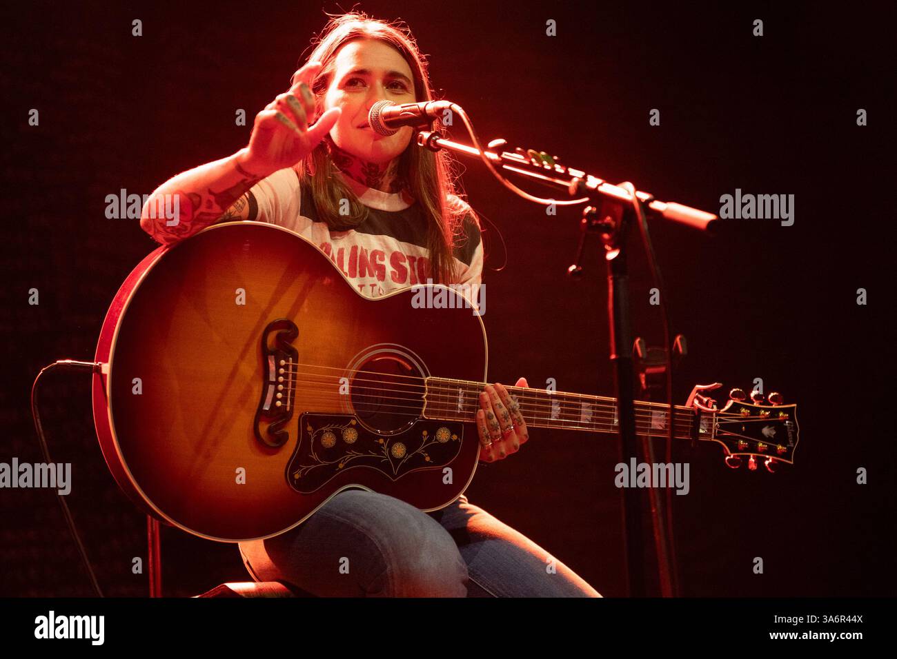 London, UK. 25 Mar 2025. Pictured: American Country Music singer ...