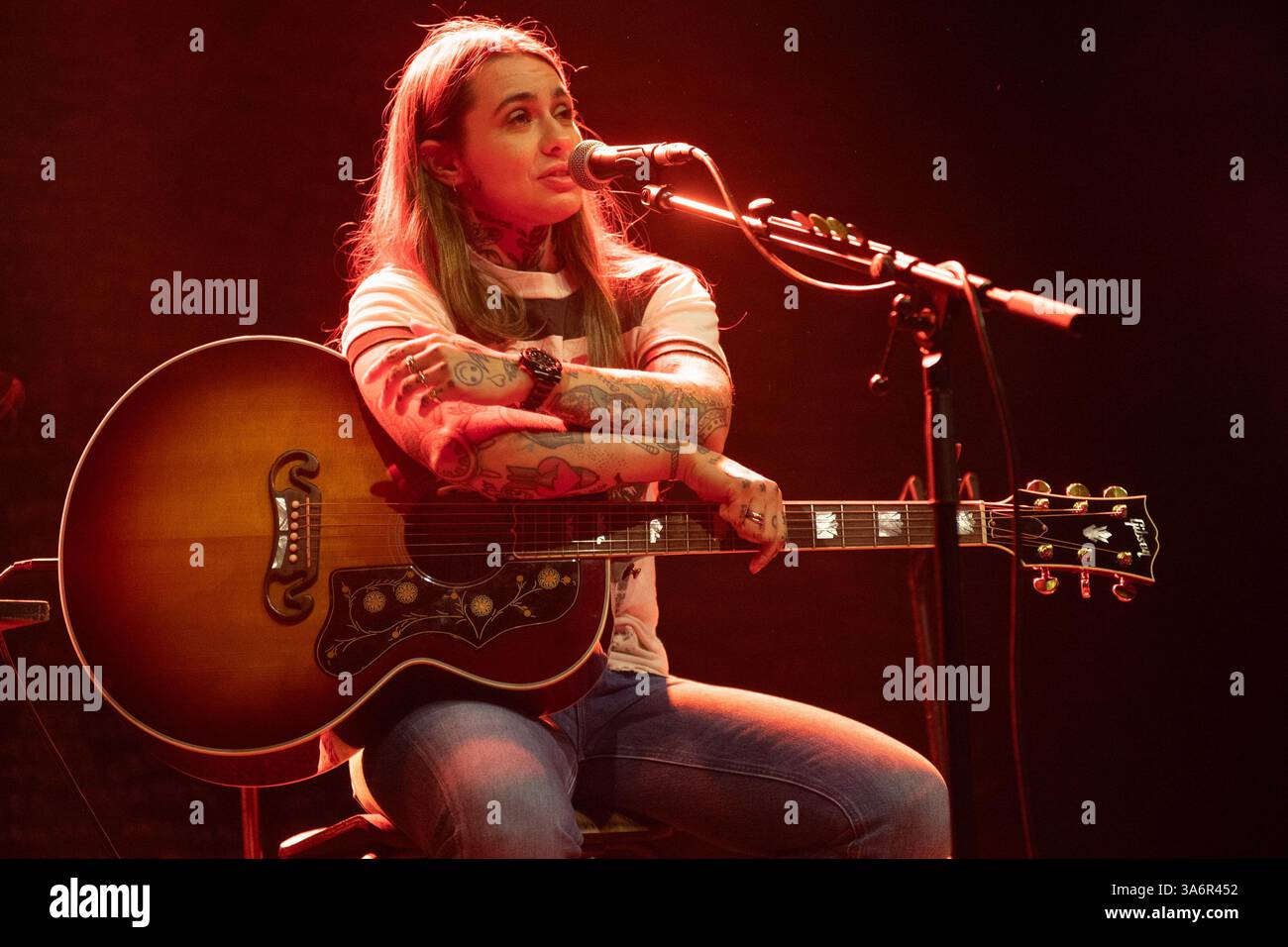 London, UK. 25 Mar 2025. Pictured: American Country Music singer ...