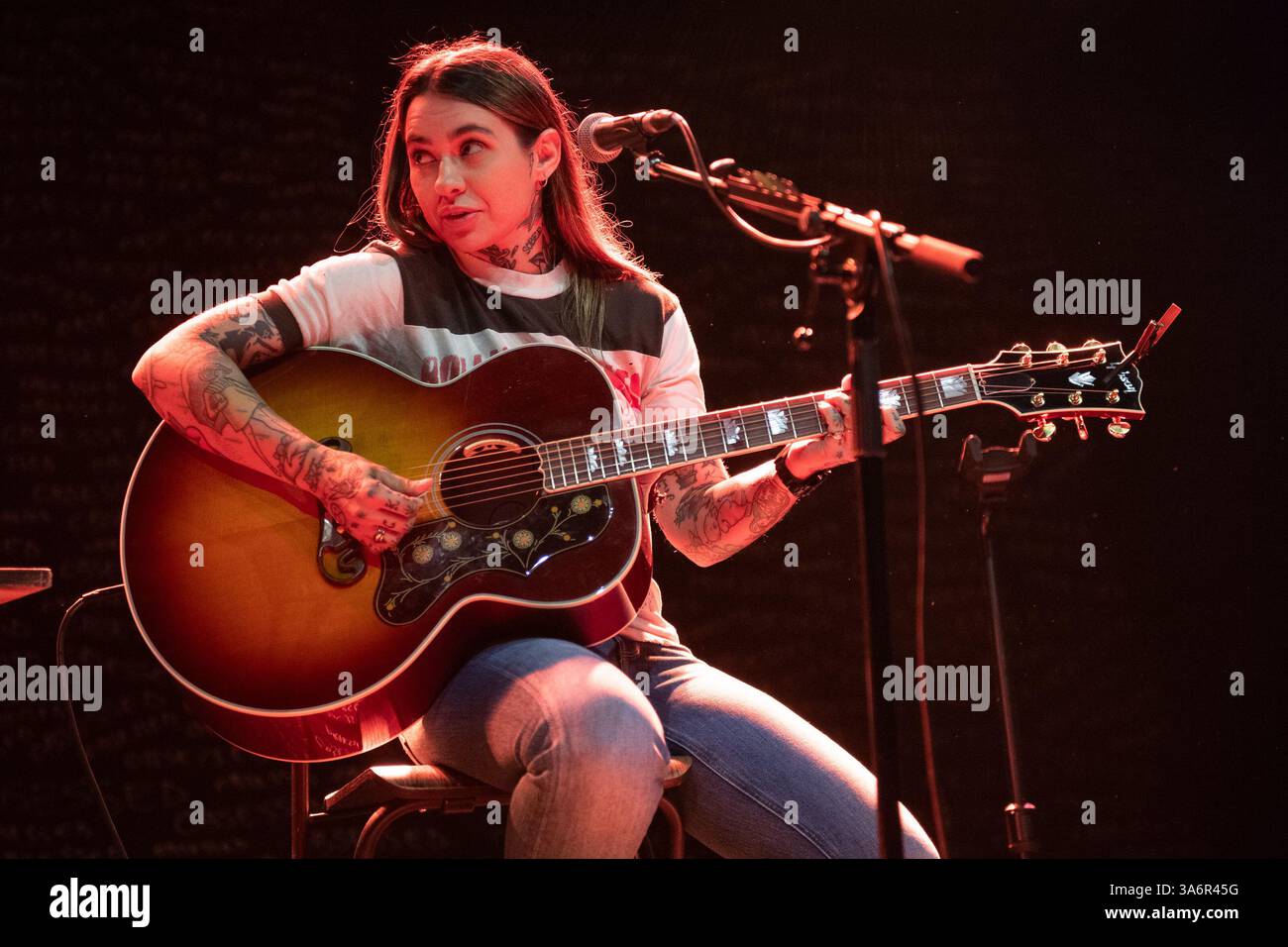 London, UK. 25 Mar 2025. Pictured: American Country Music singer ...