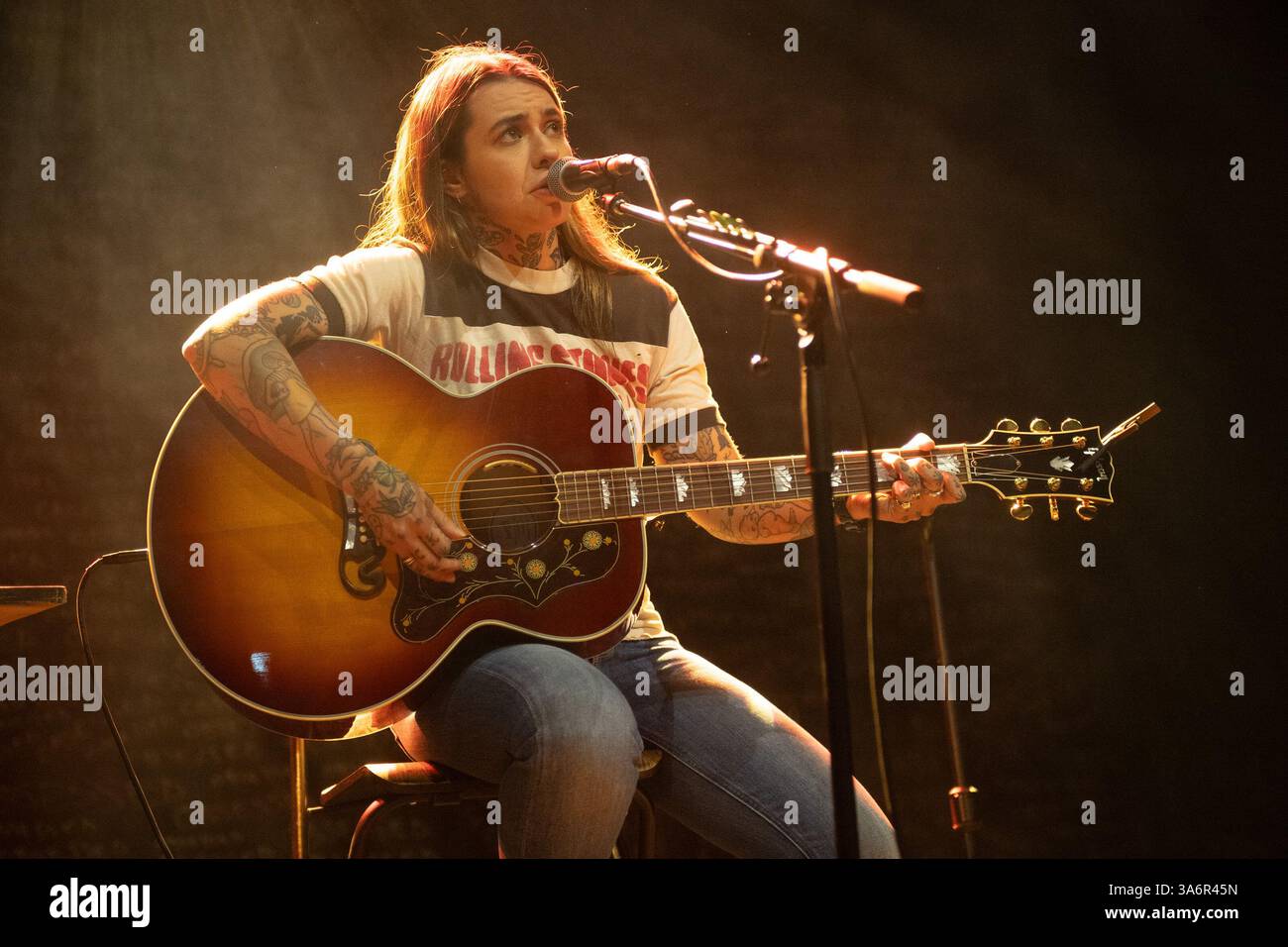 London, UK. 25 Mar 2025. Pictured: American Country Music singer ...