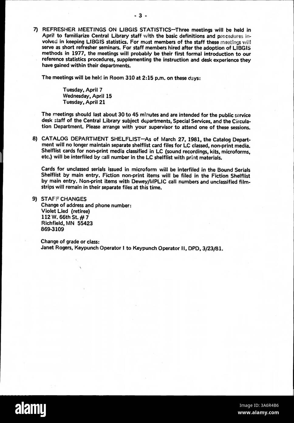 The Minneapolis Public Library Official Bulletin from 1981 offers ...