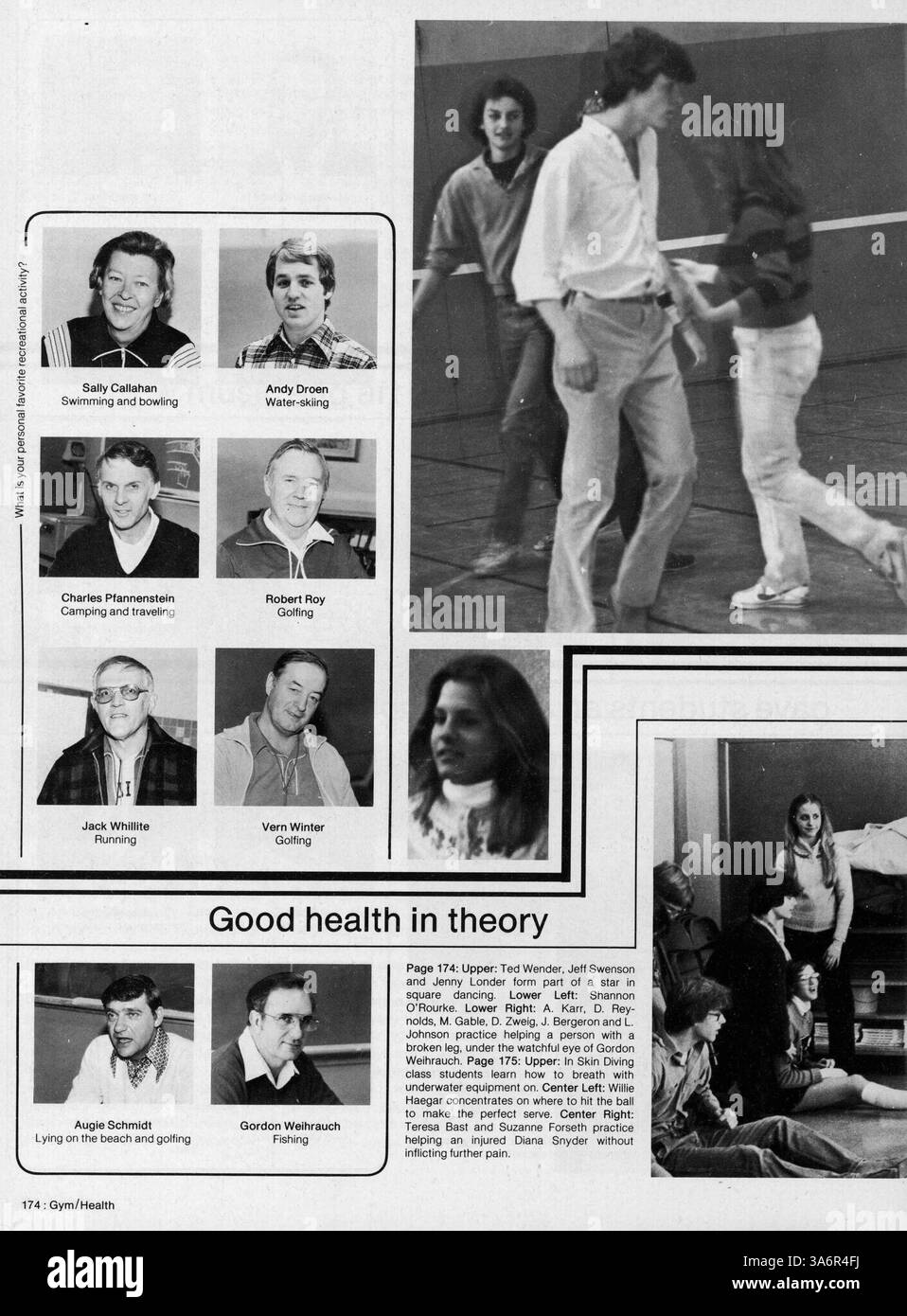 The Echowan '81 yearbook from St. Louis Park High School highlights key ...