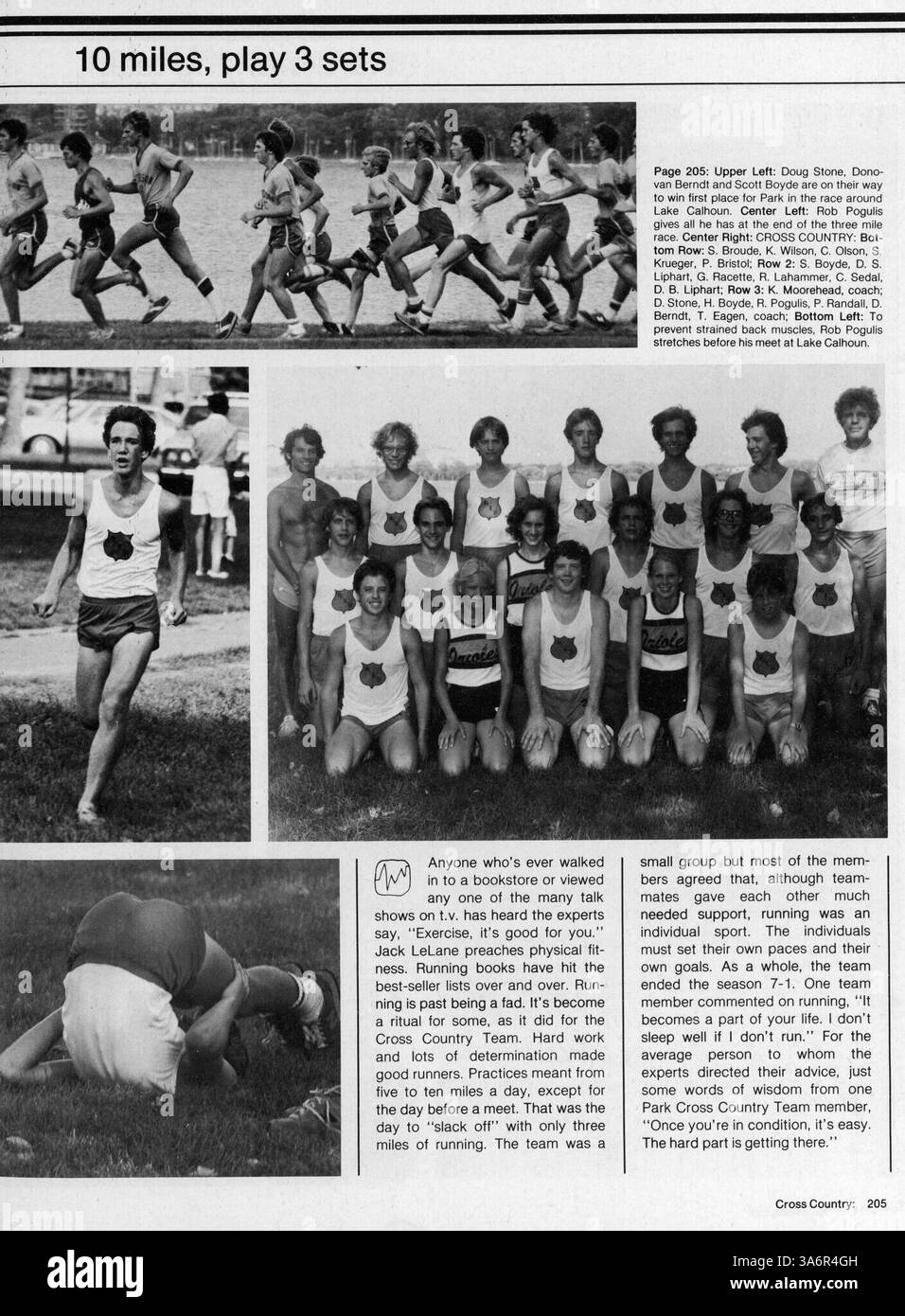 The 1981 edition of Echowan documents the key events and achievements ...