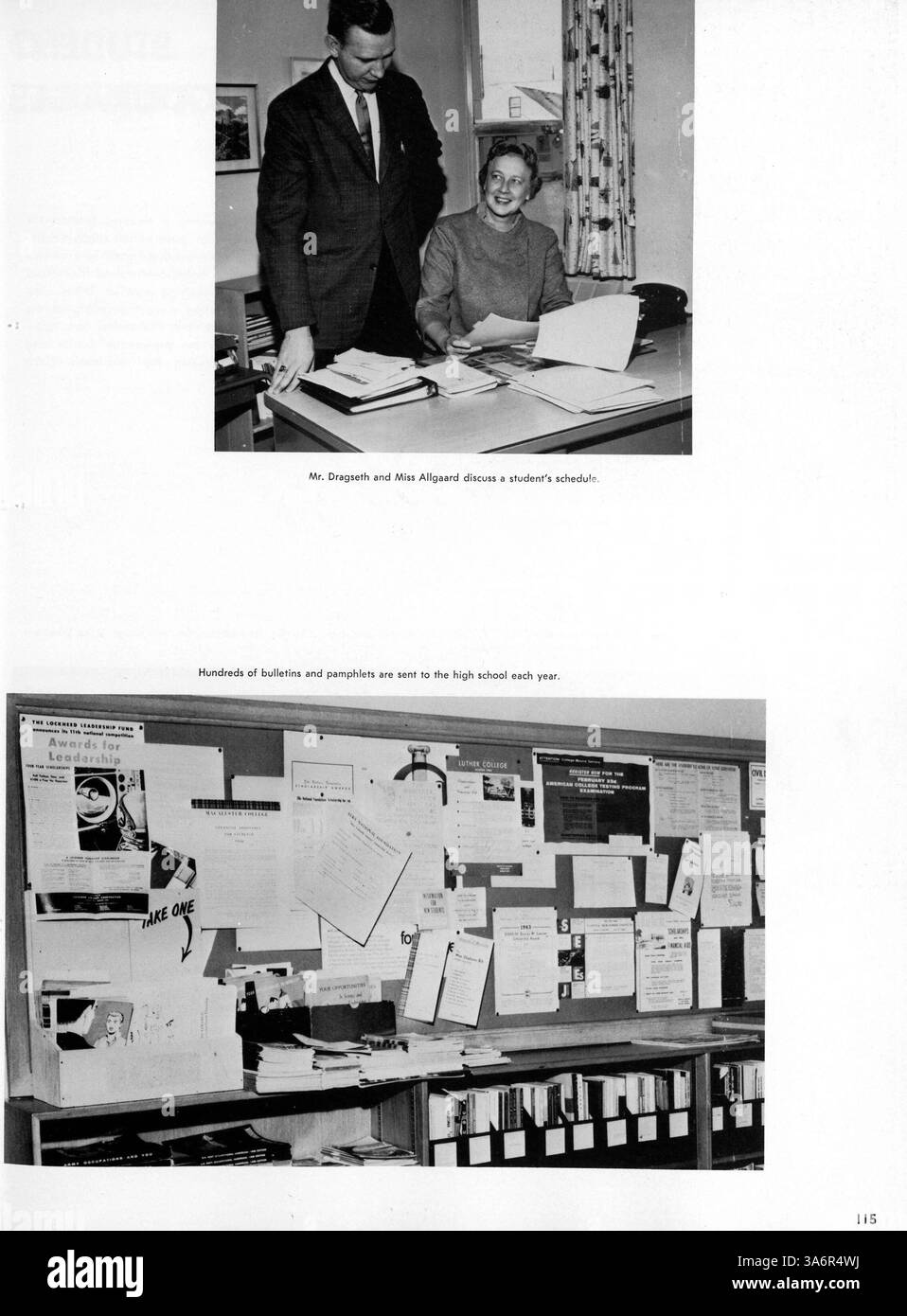 The 1963 Robbinsdale High School yearbook, 'The 1963 Robin', features ...