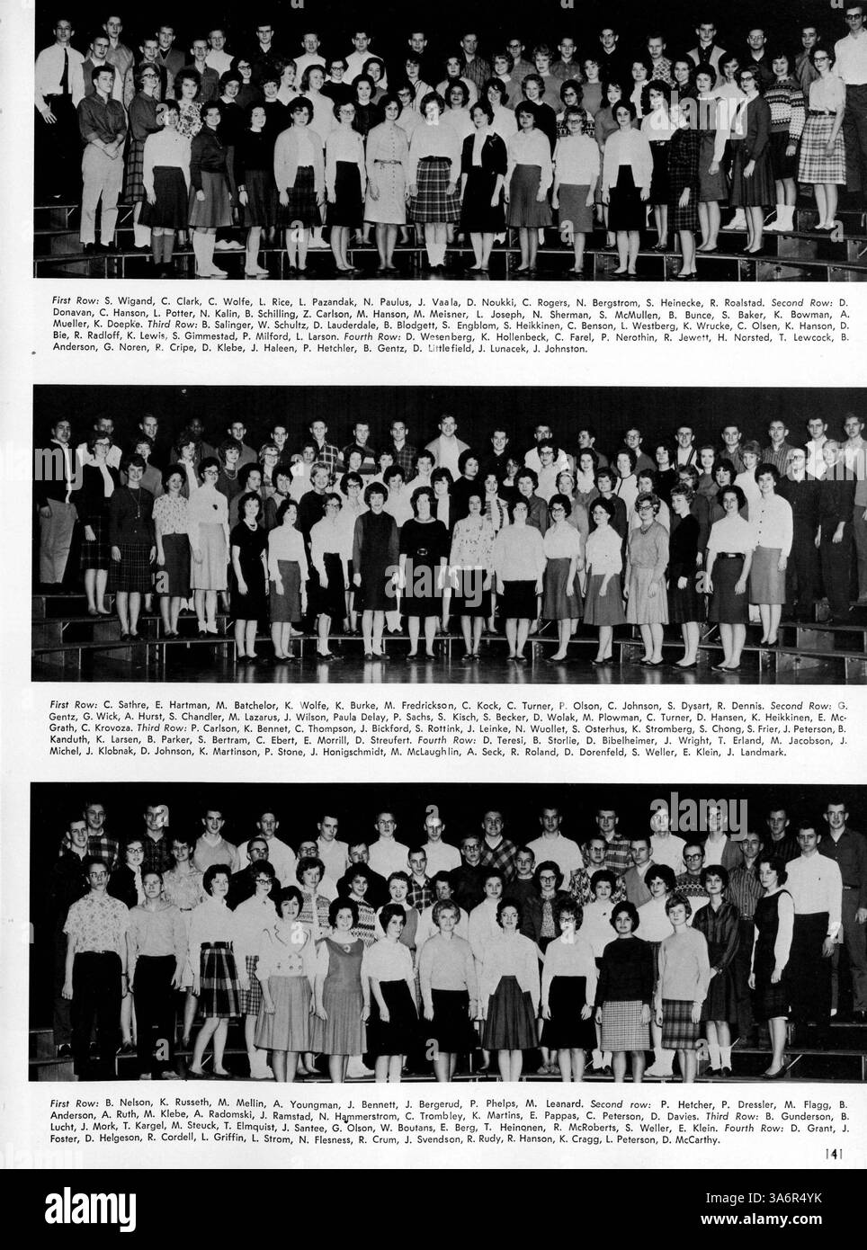 The 1963 Robbinsdale High School yearbook, 'The 1963 Robin', documents the school year through ...