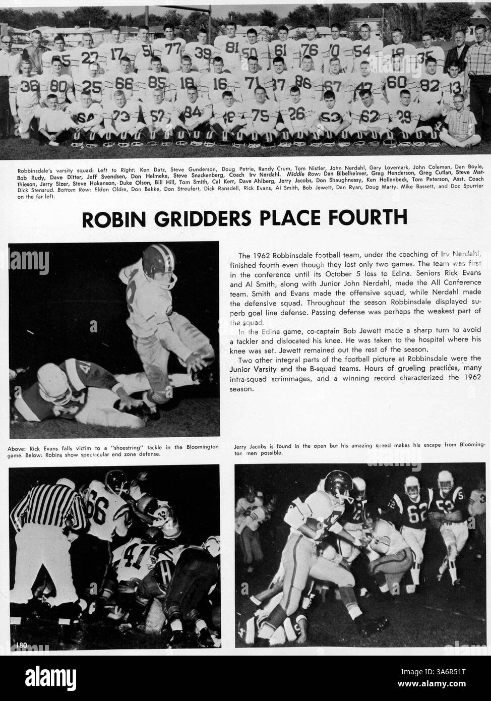 The 1963 Robbinsdale High School yearbook, 'The 1963 Robin', highlights ...