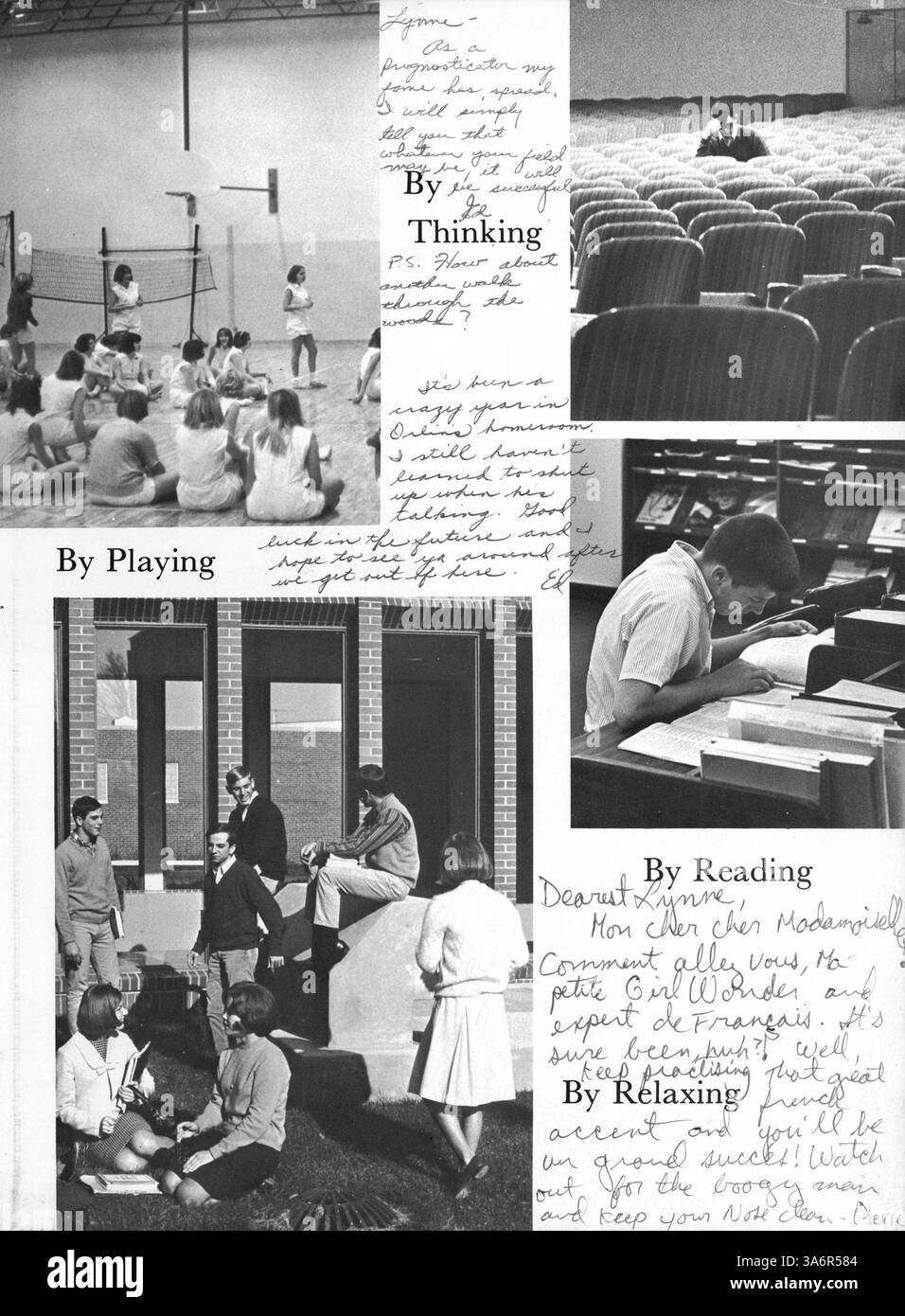 This high school annual, 'Voyageur 1966,' documents the 1965-1966 ...