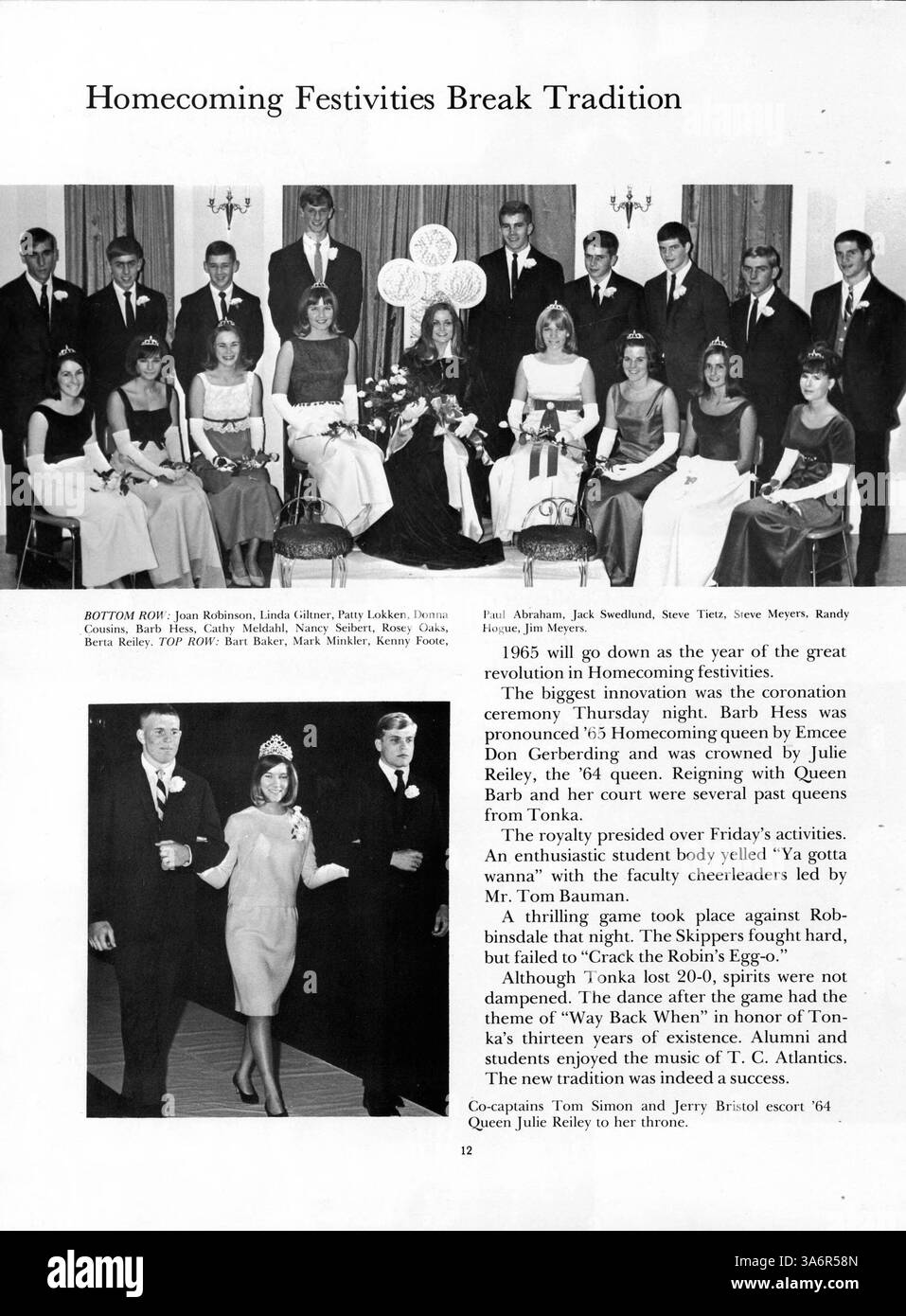 The 1966 edition of the 'Voyageur' yearbook from Minnetonka High School ...