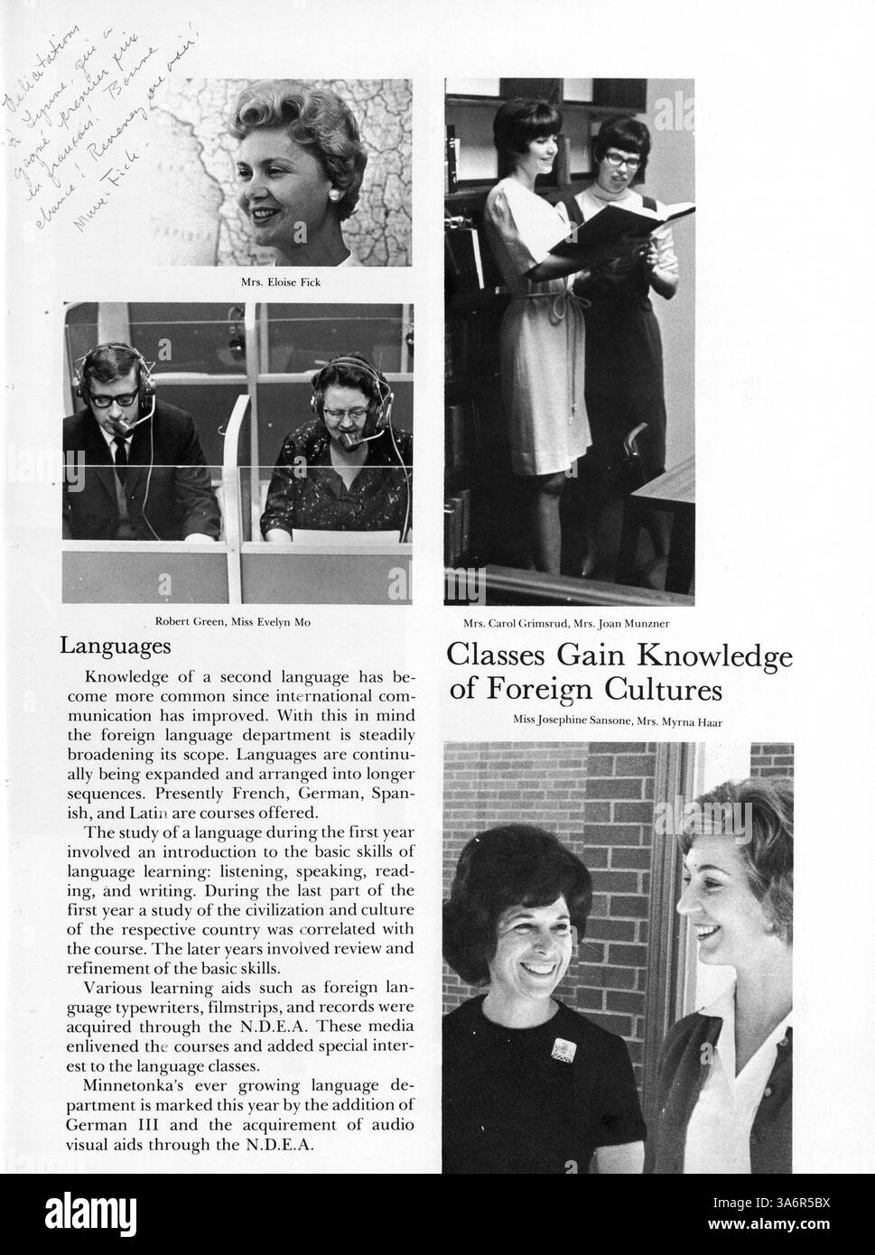 The 1966 'Voyageur' yearbook from Minnetonka High School highlights the ...