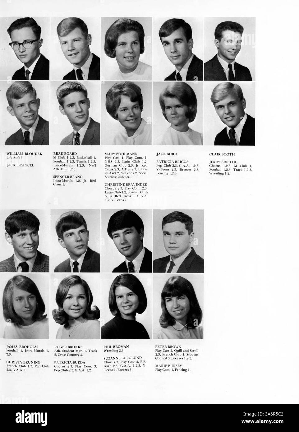 The 'Voyageur' yearbook from Minnetonka High School (1966) reflects on ...