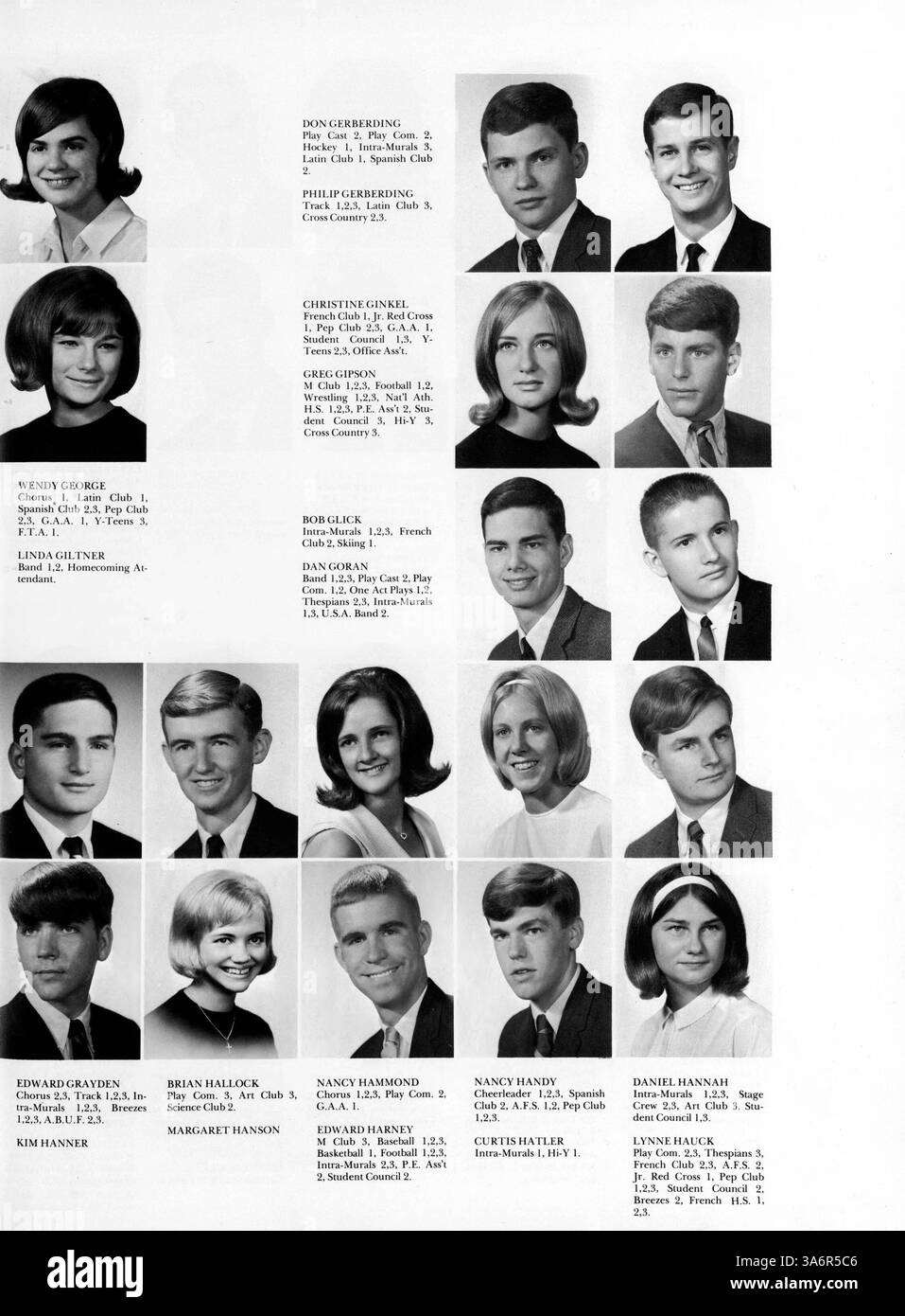 The 1966 'Voyageur' yearbook captures the essence of the 1965-1966 ...