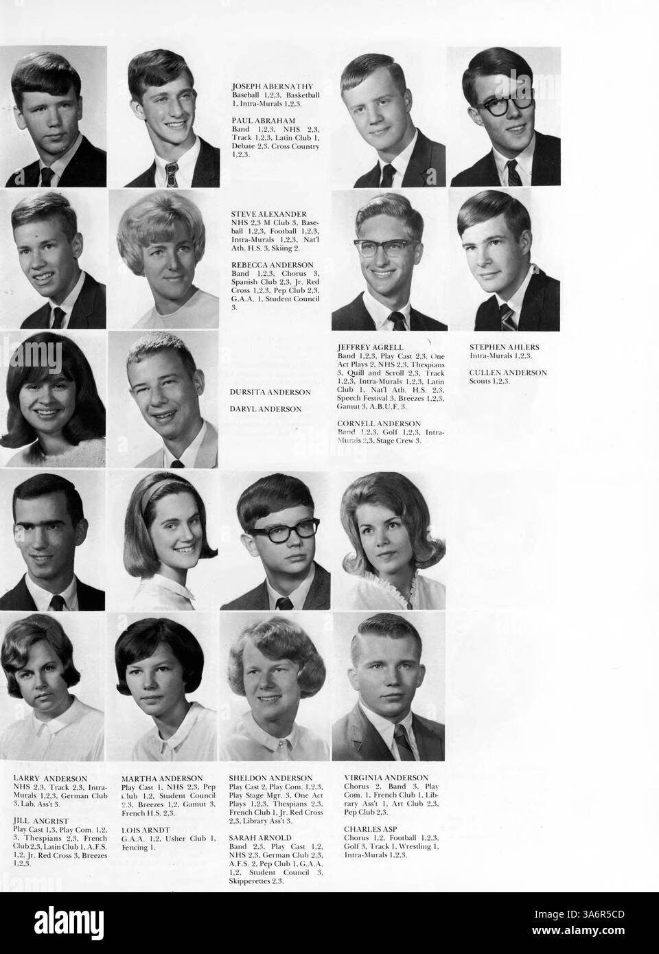 Yearbook from minnetonka high school features student portraits hi-res ...