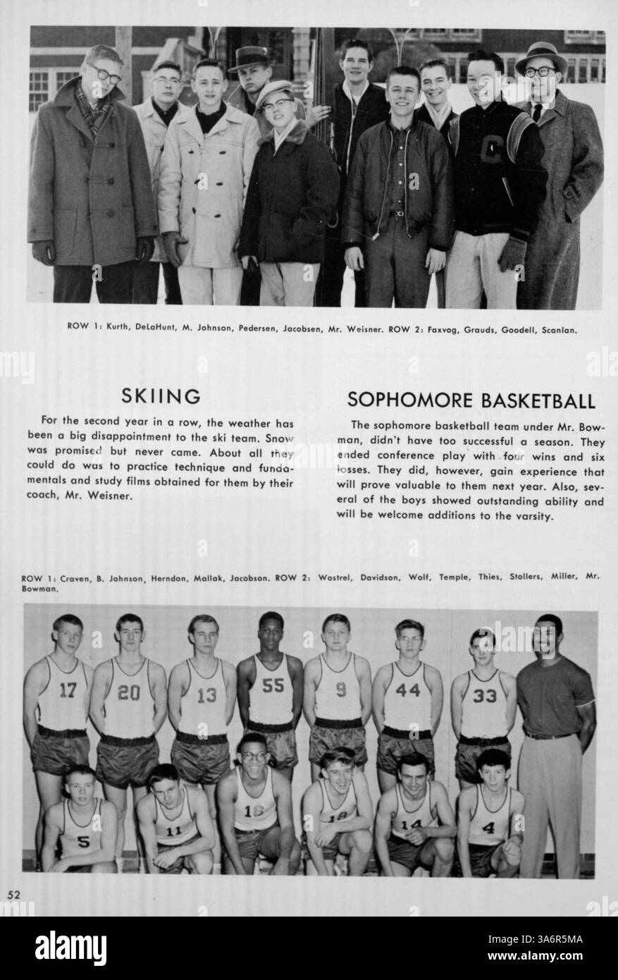 The 1959 centralian yearbook highlights the diverse activities a hi-res ...