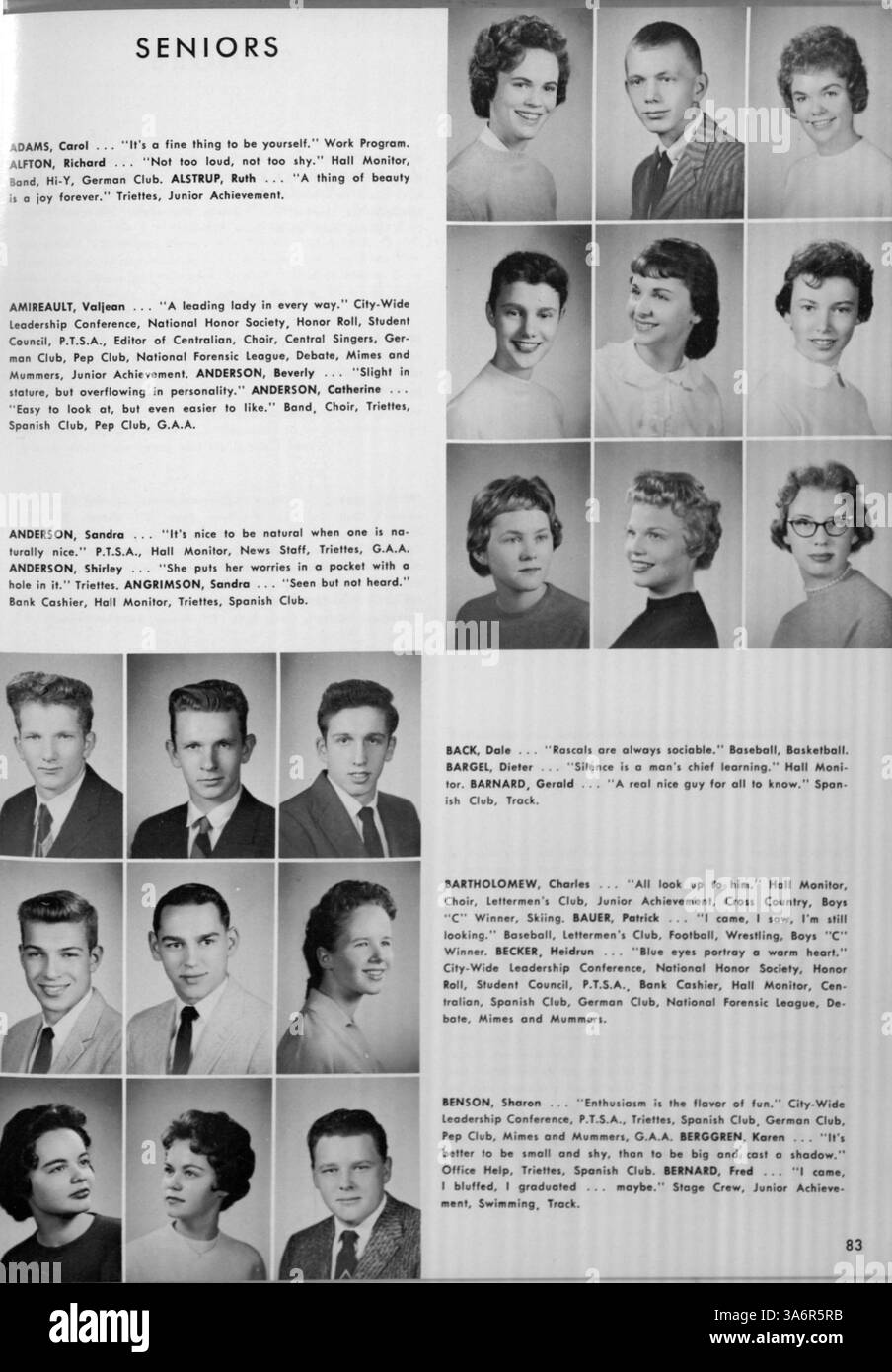 This yearbook from Central High School reflects the school’s culture ...