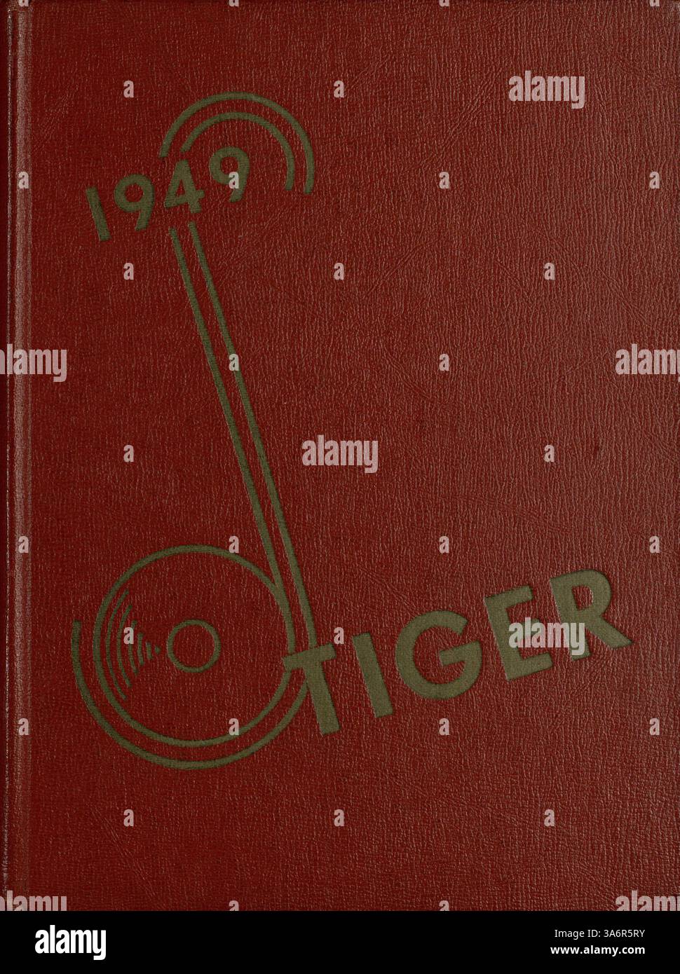 The 1949 Tiger yearbook from South High School documents the student body, athletics, clubs, and ...