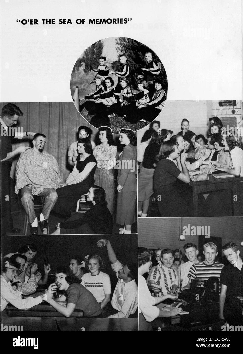 The 1949 edition of South High School's Tiger yearbook provides a snapshot of the 1948-1949 ...