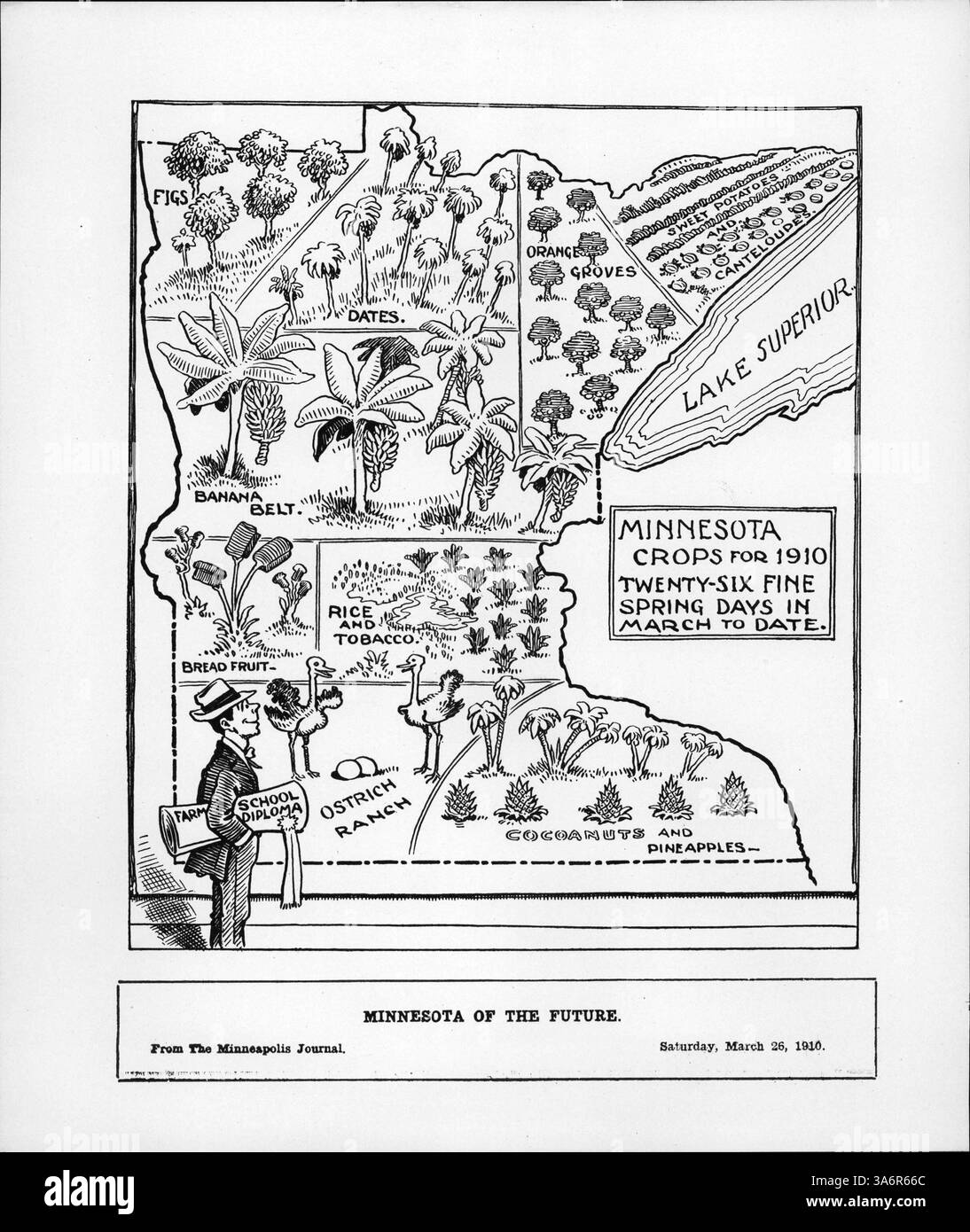 Early maps of minnesota Black and White Stock Photos & Images - Alamy