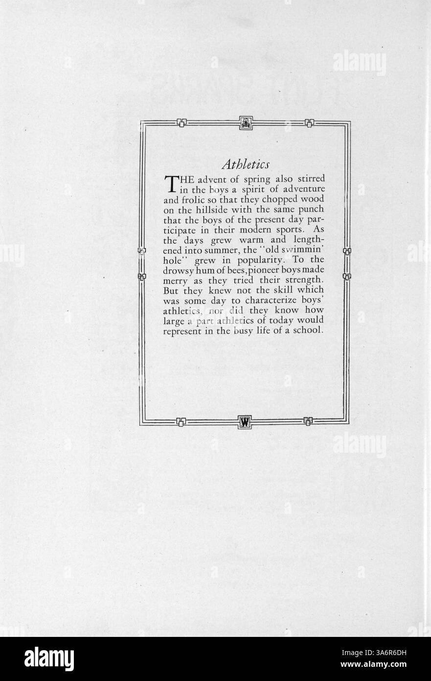 The 1924 'Hesperian' yearbook from West High School highlights student ...