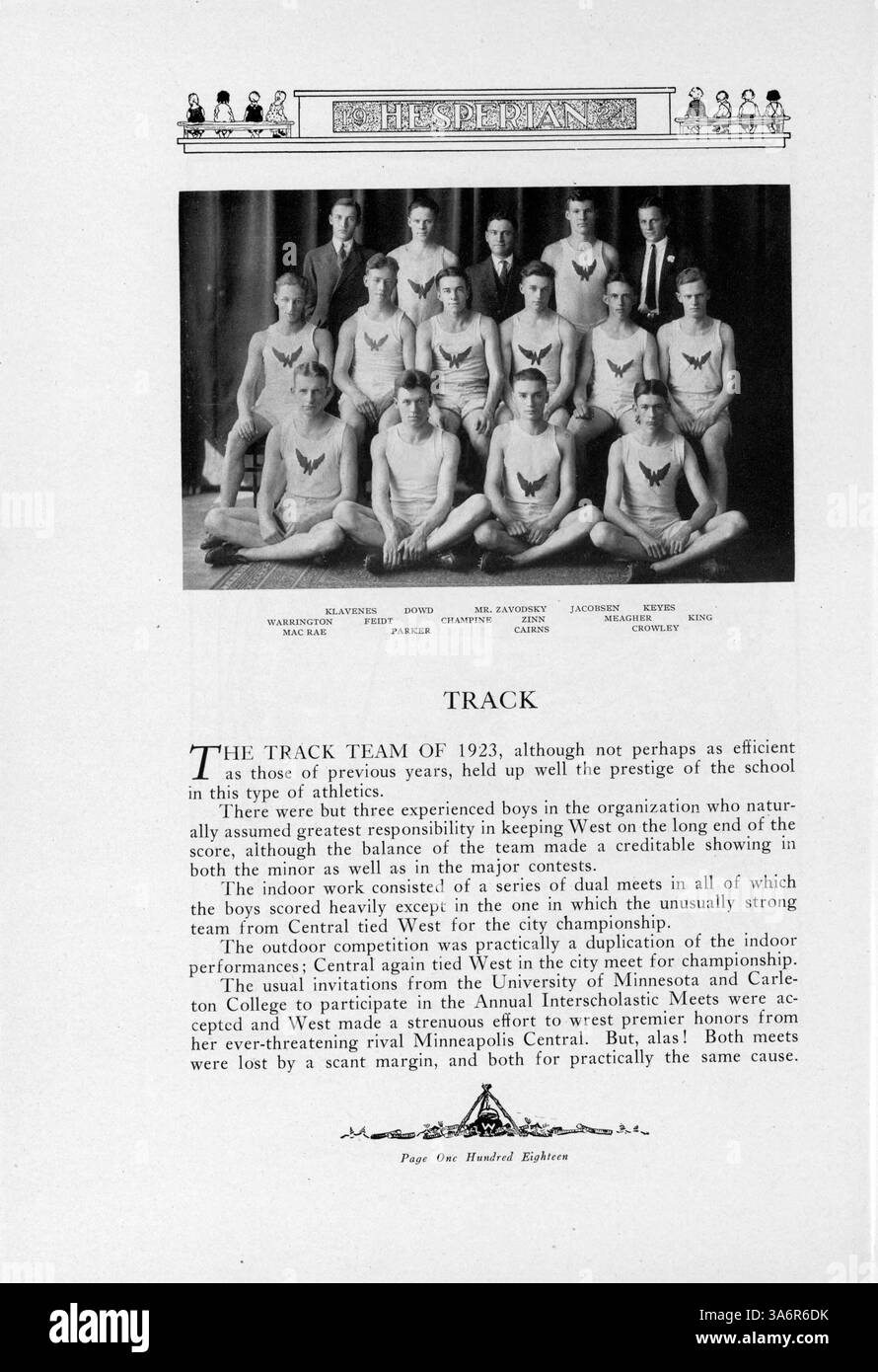 Yearbook of 1924 from west high school highlights student achievements ...
