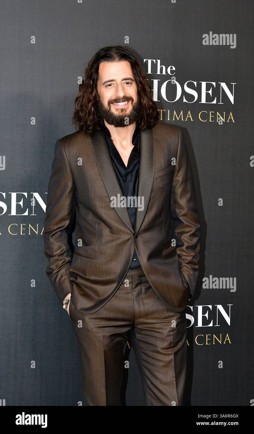 Jonathan Roumie during the premiere of 'The Chosen: The Last Supper' at ...