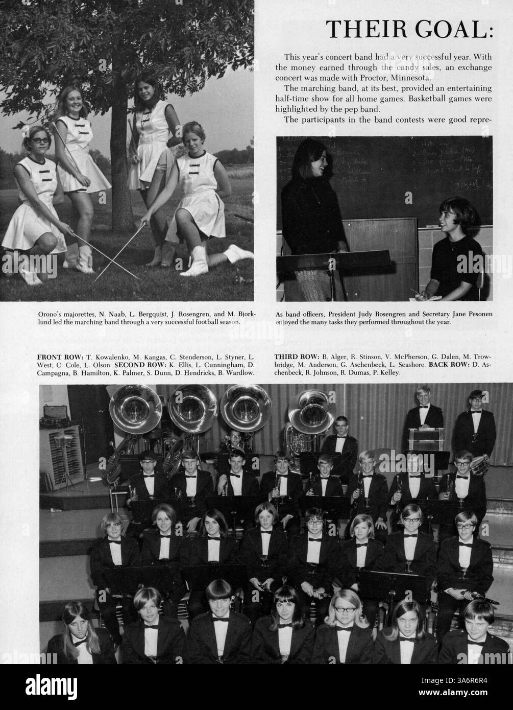 This 1968 orono high school hi-res stock photography and images - Alamy