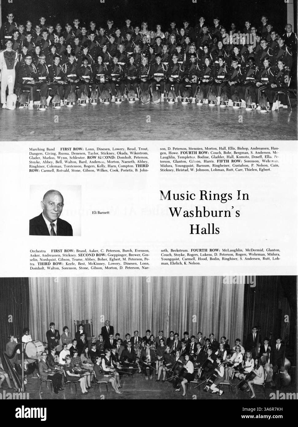 The 1969 Wahian Yearbook highlights student clubs, athletic events, and ...
