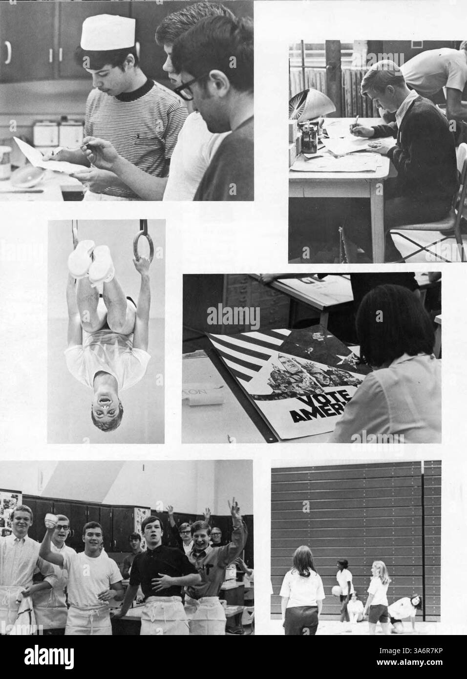 The 1969 Wahian yearbook captures Washburn High School's students ...