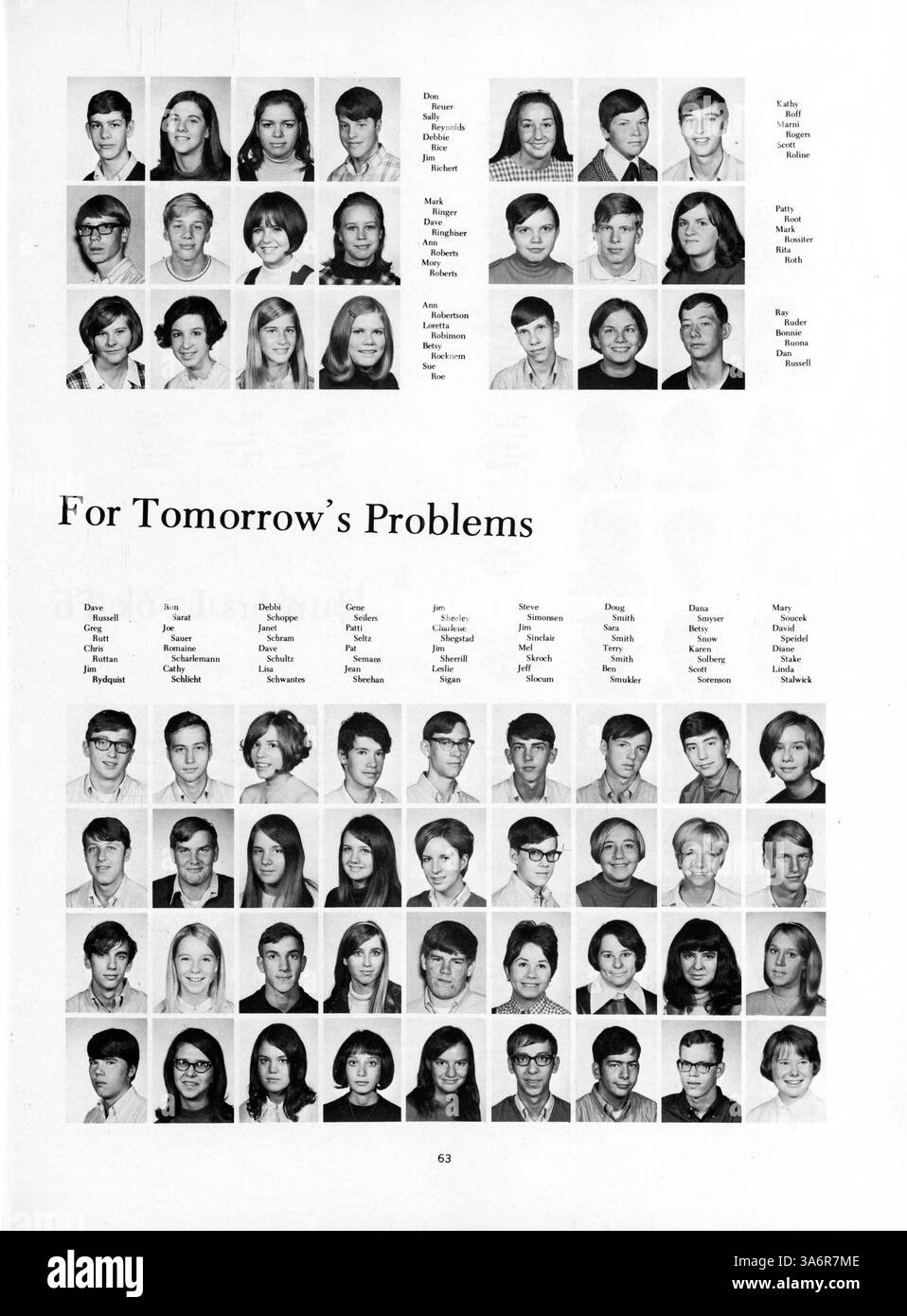 The 1969 Wahian yearbook from Washburn High School highlights key ...